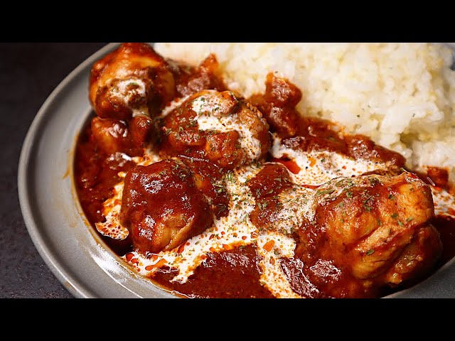 全材料を鍋にぶち込んで煮込むだけでできてしまう『超本格バターチキンカレー』がマジ半端ないほど美味しい！ | CookDo - 料理動画まとめ